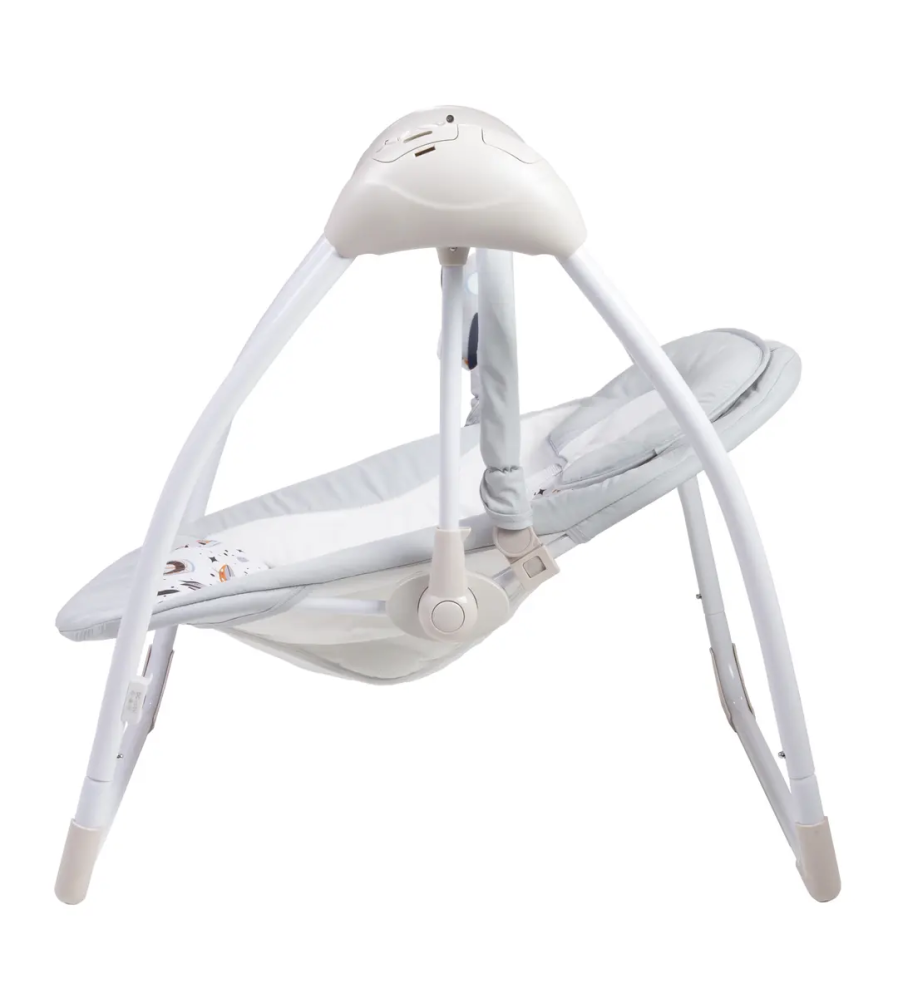 Mecedora Electrónica Gris Espacial Carestino